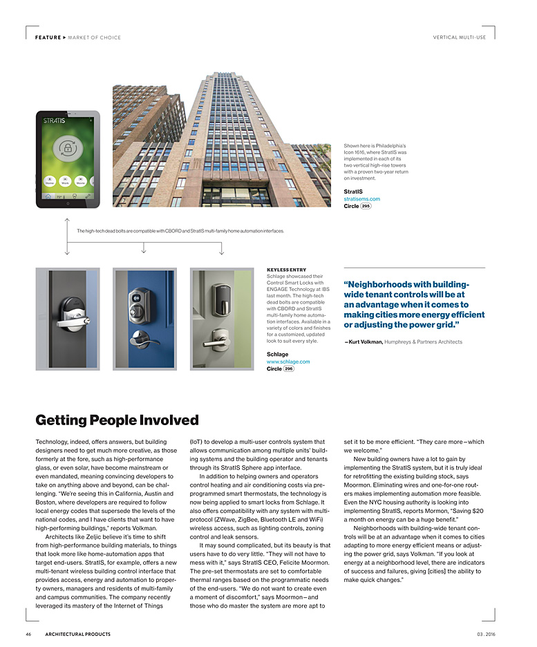 Getting People Involved - STRATIS